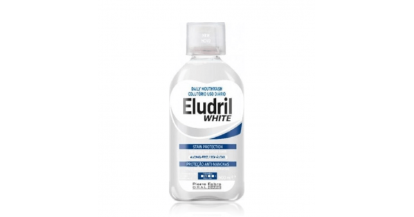 ELGYDIUM Eludril Daily White Στοματικό Διάλυμα για λευκά δόντια 500ml